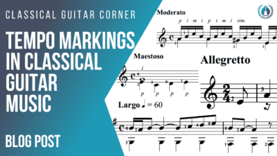 Classical Guitar Tempo Markings