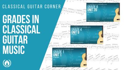 Classical Guitar Music Grades