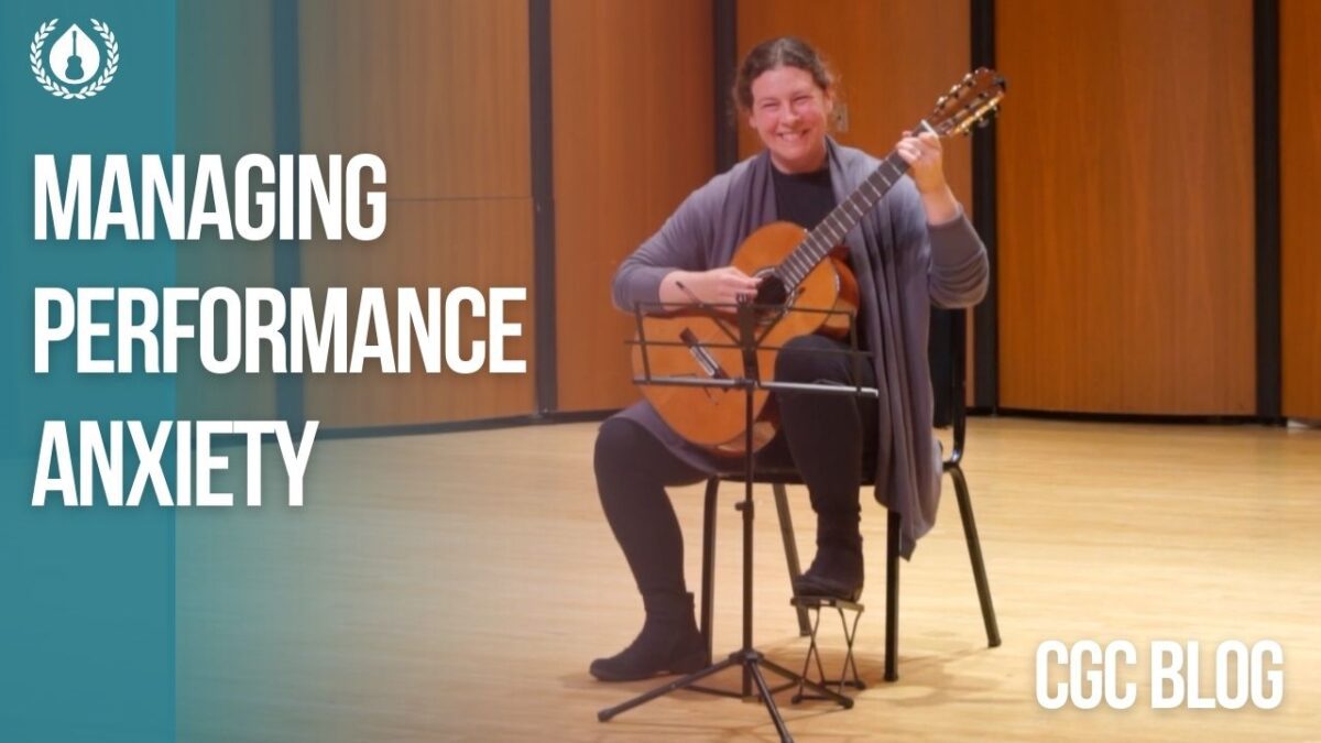 Managing Performance Anxiety